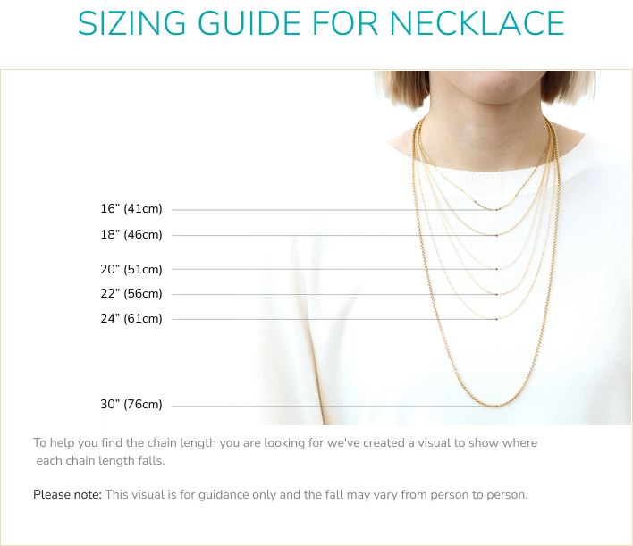 Jewelry Size Guide | Find the Perfect Fit at Piece of You – PieceOfYou